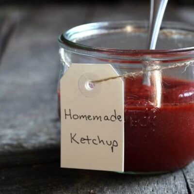 Quick Homemade Ketchup Recipe