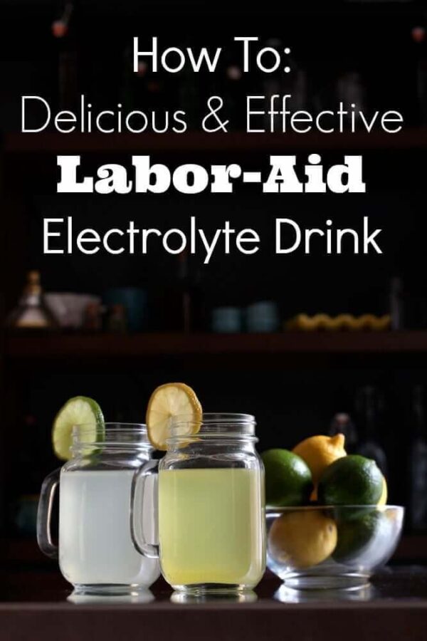 How to Make a Labor-Aid Electrolyte Drink