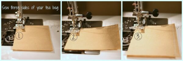 DIY Unbleached Tea Bags