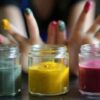 Homemade Finger Paint That's Safe To Eat