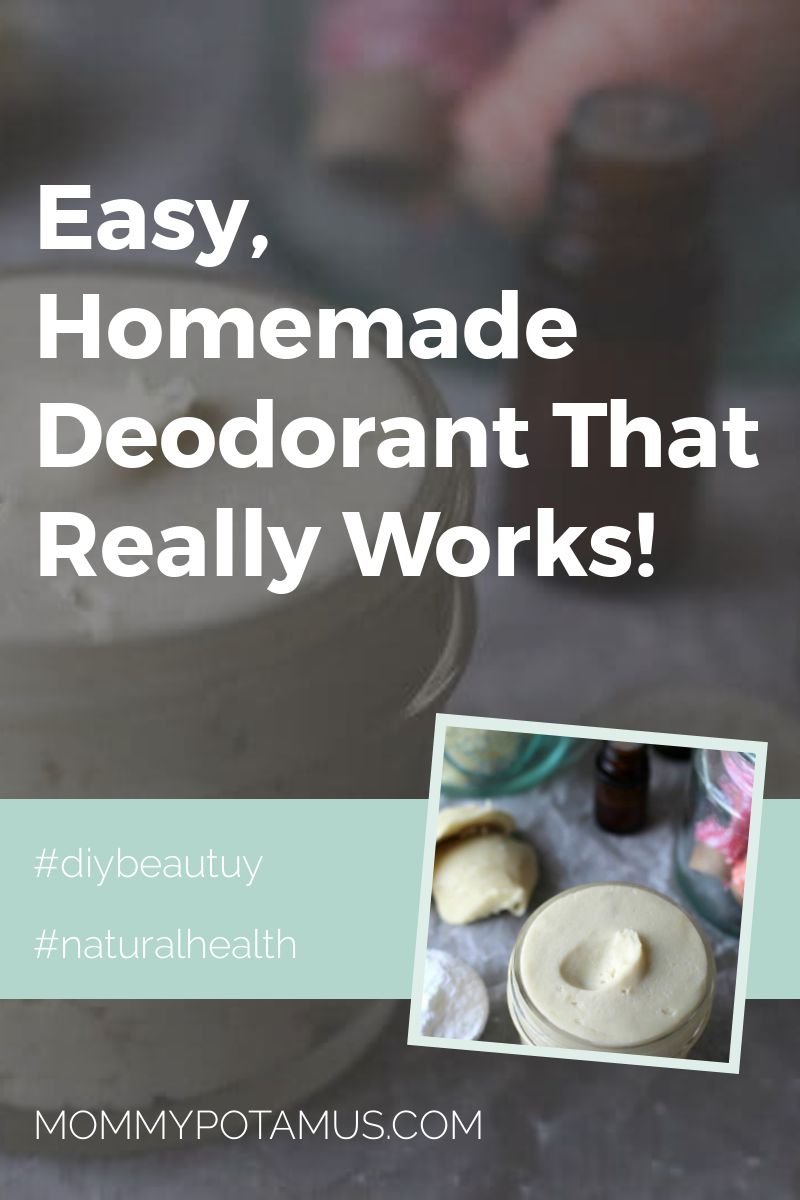 Easy Homemade Deodorant That Really WORKS!