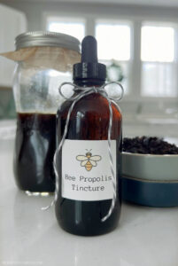 6 Benefits of Bee Propolis + DIY Tincture Recipe