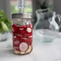 Garlicky Fermented Radishes Recipe (Pickled Radishes)
