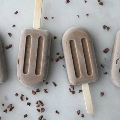 Homemade Fudge Pops Recipe