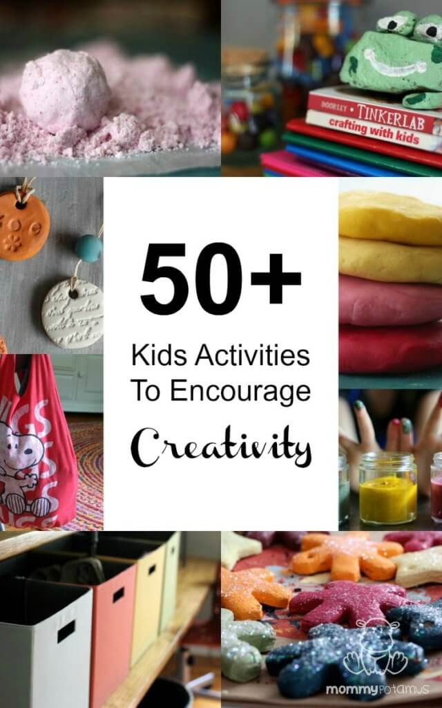 50+ Kids Activities to Encourage Creativity